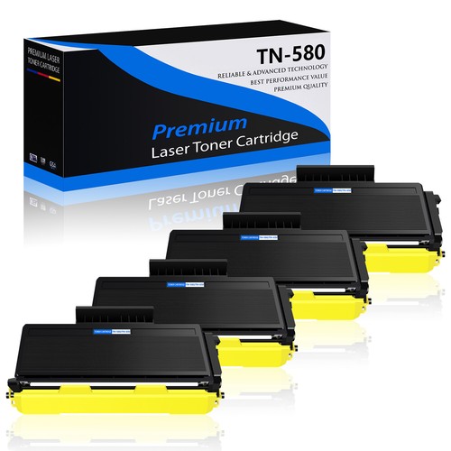 4 PACK TN580 Toner Cartridge for Brother DCP-8065 DCP-8065DN HL-5200 HL ...