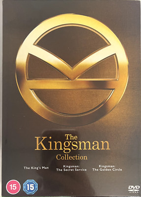 The Kingsman Collection (3xDVD Box Set) New Sealed Ft Taron Egerton ...