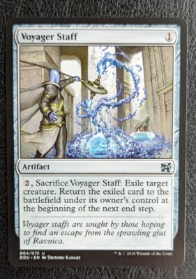Voyager Staff - Guilds Of Ravnica - MTG - 064/076 - Regular - Uncommon ...
