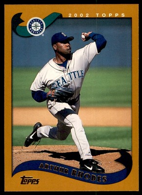 2002 Mint * Topps Arthur Rhodes Seattle Mariners #631 | eBay