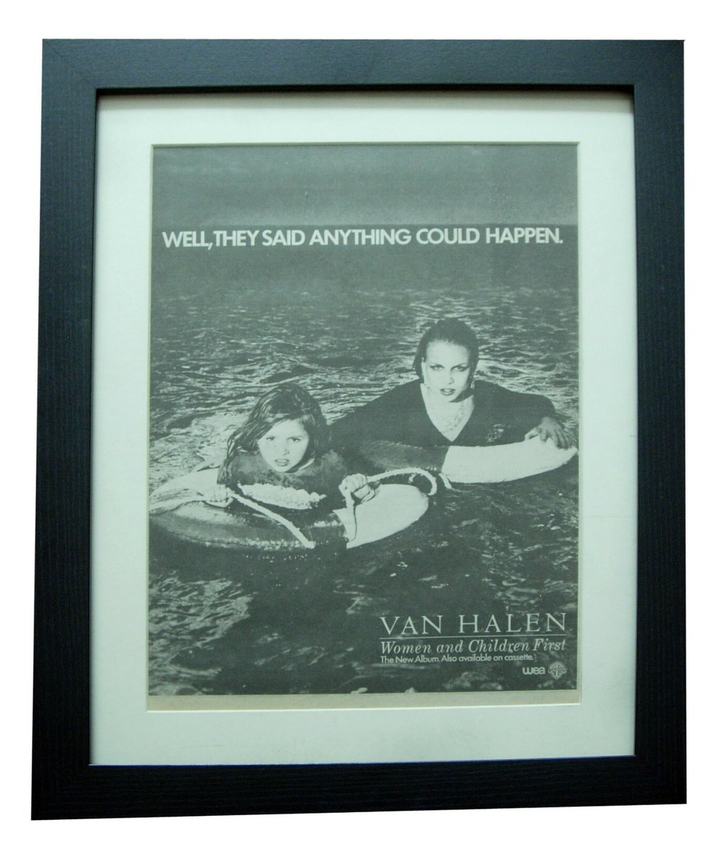 Poster Van Halen First Album