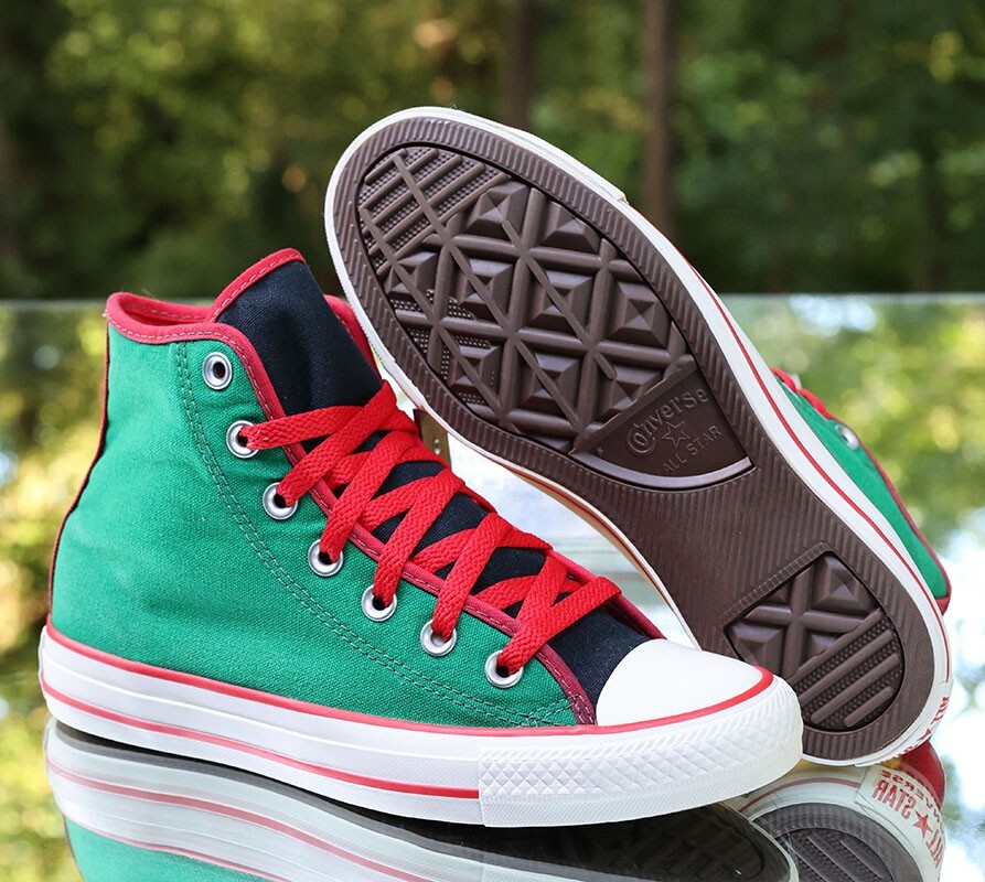 Converse Chuck Taylor All Star High Men’s Size 5 Tri Color Custom ...