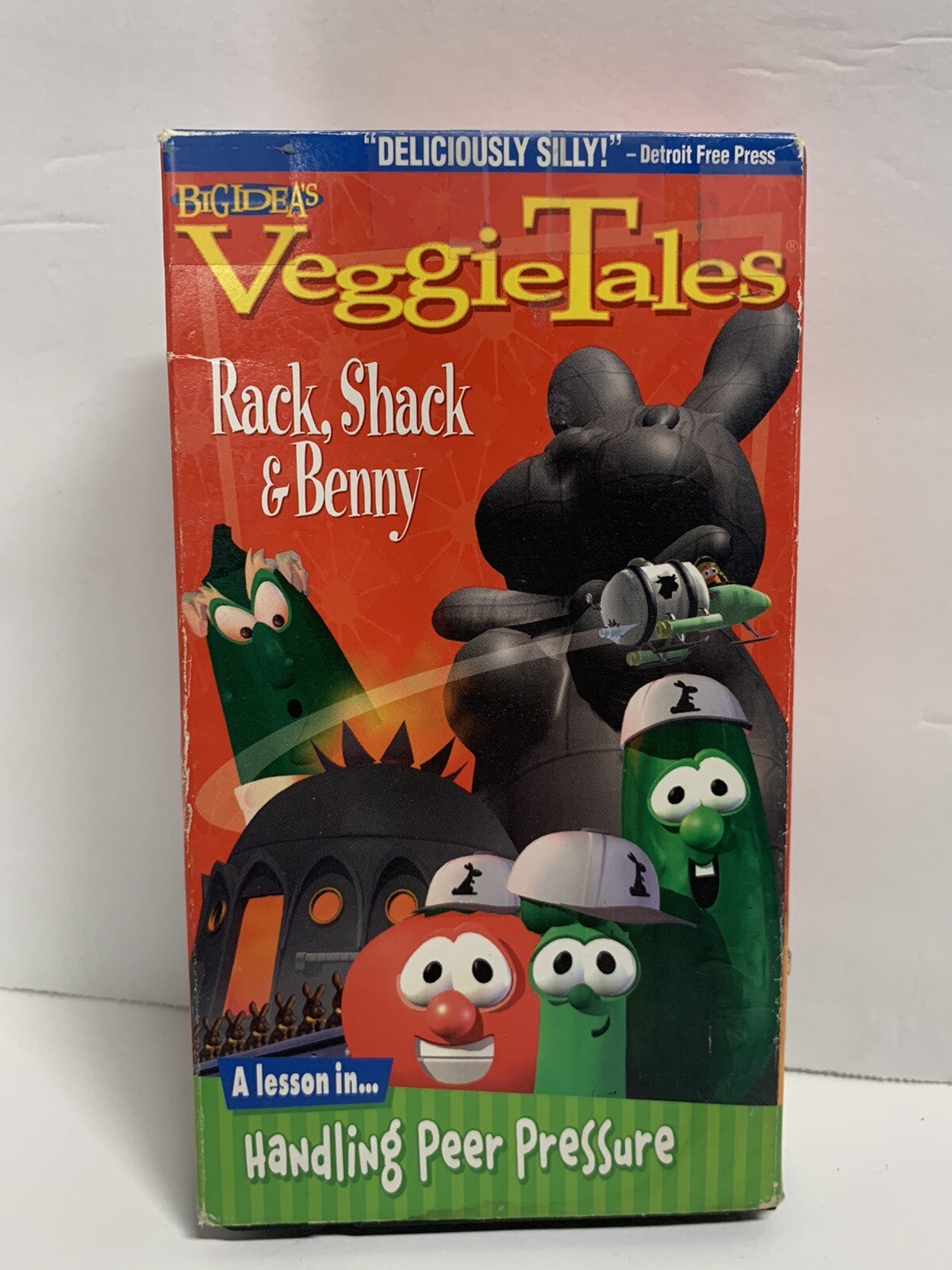 VeggieTales Rack Shack and Benny VHS 1998 Handling Peer Pressure ...