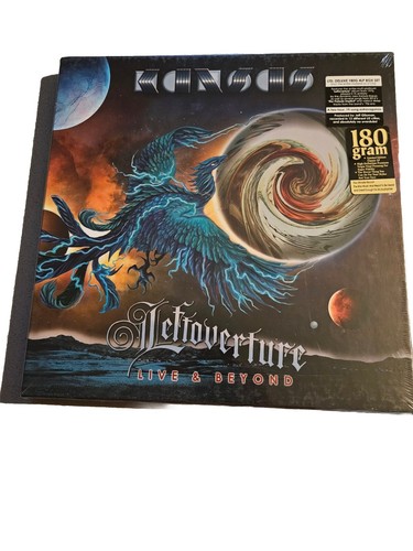 Kansas - Leftoverture Live & Beyond Limited Deluxe 180G 4LP Boxset ...