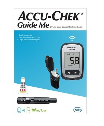 Accu-Chek Guide Me Meter AccuChek (Test Strips Not Included) | eBay ...