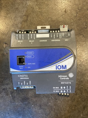 Johnson Controls Metasys IOM2711 REV X Expansion Module MS-IOM2711-0 | eBay