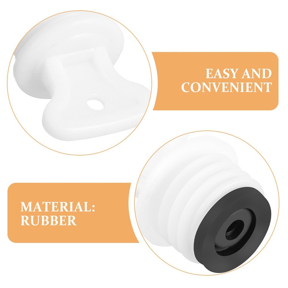 10pcs Hot Water Bag Replacement Stoppers Leakproof Rubber Stoppers ...