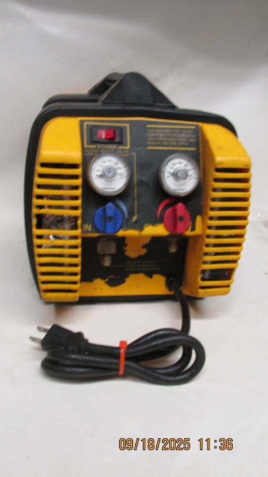 Appion g5 twin refrigerant recovery machine unit parts/repair needs ...
