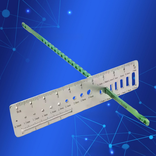 Kirschner Wire and Orthopedic Screw Measuring Ruler 10cm Stainless ...
