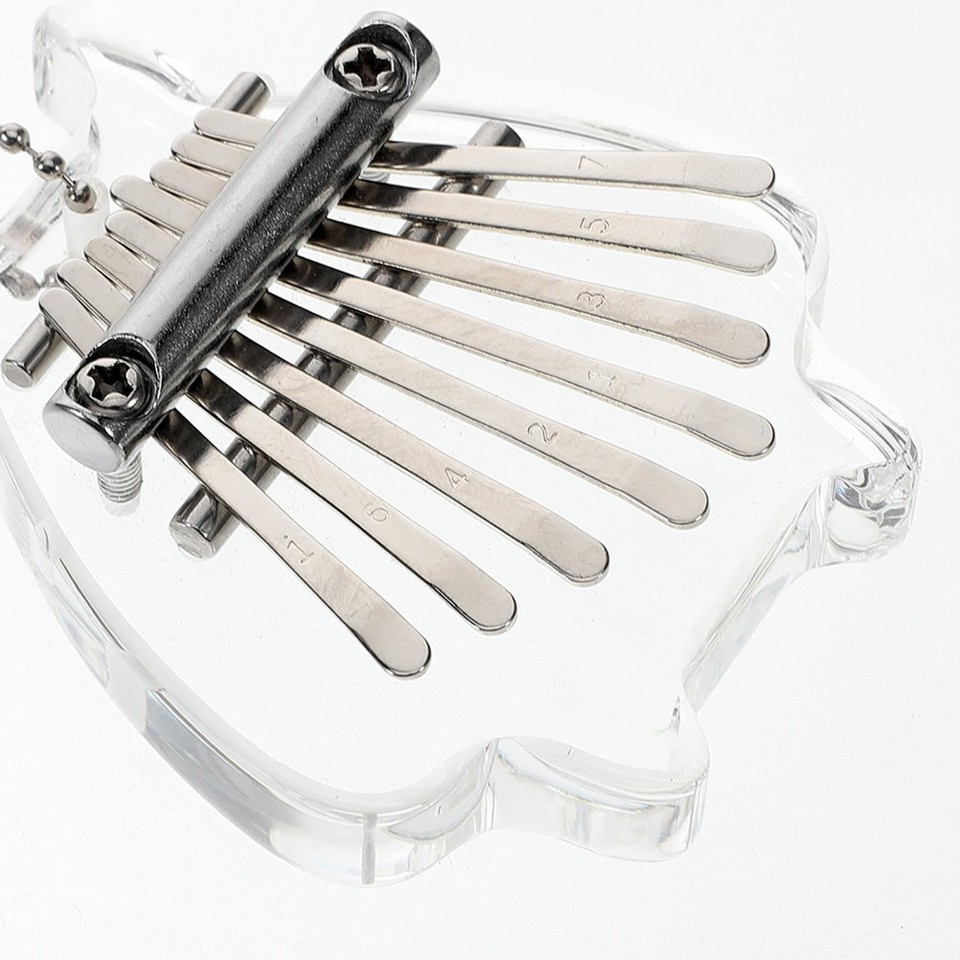 Thumb Finger Piano Stringed Musical Instruments Beginner Kalimba Clear ...