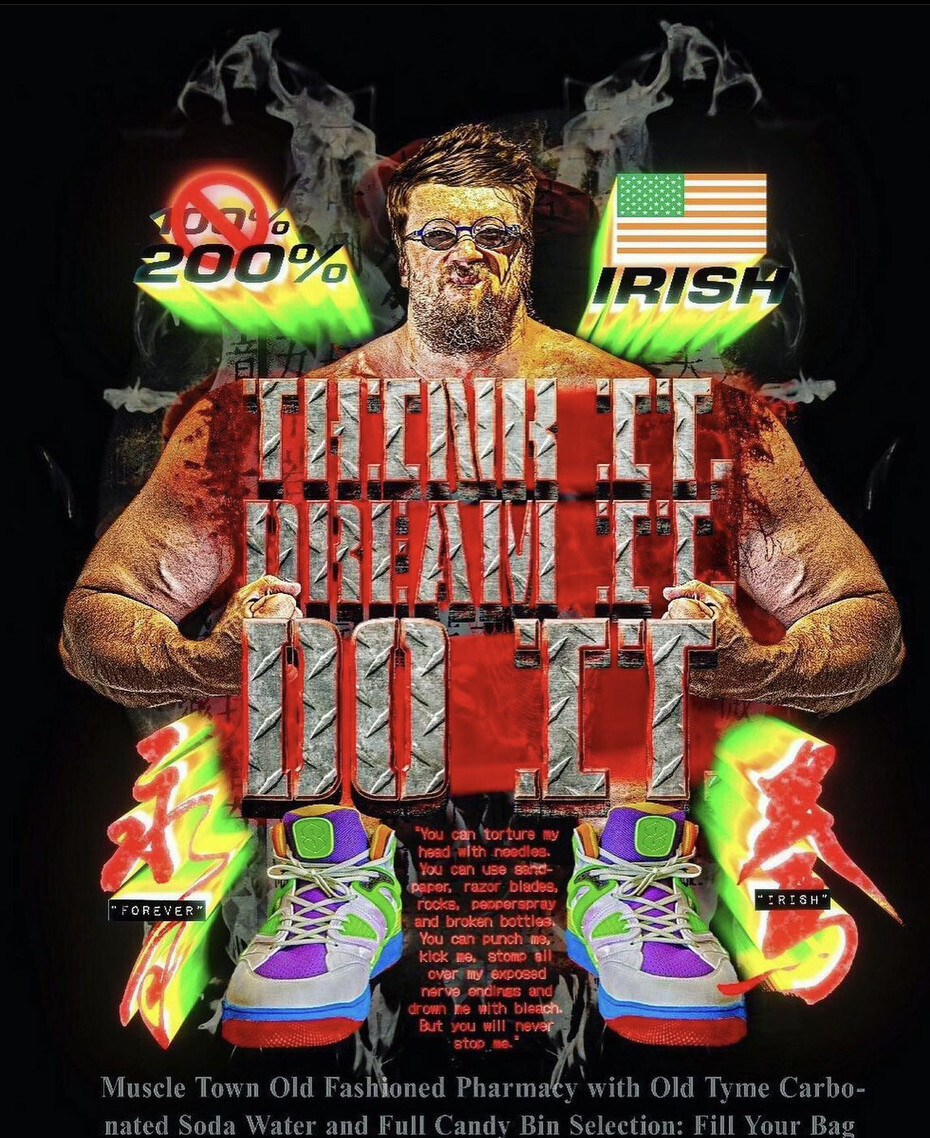 LARGE - SAM HYDE “THE CANDYMAN CERTAINLY CAN” SHIRT - MDE OFFICIAL ...