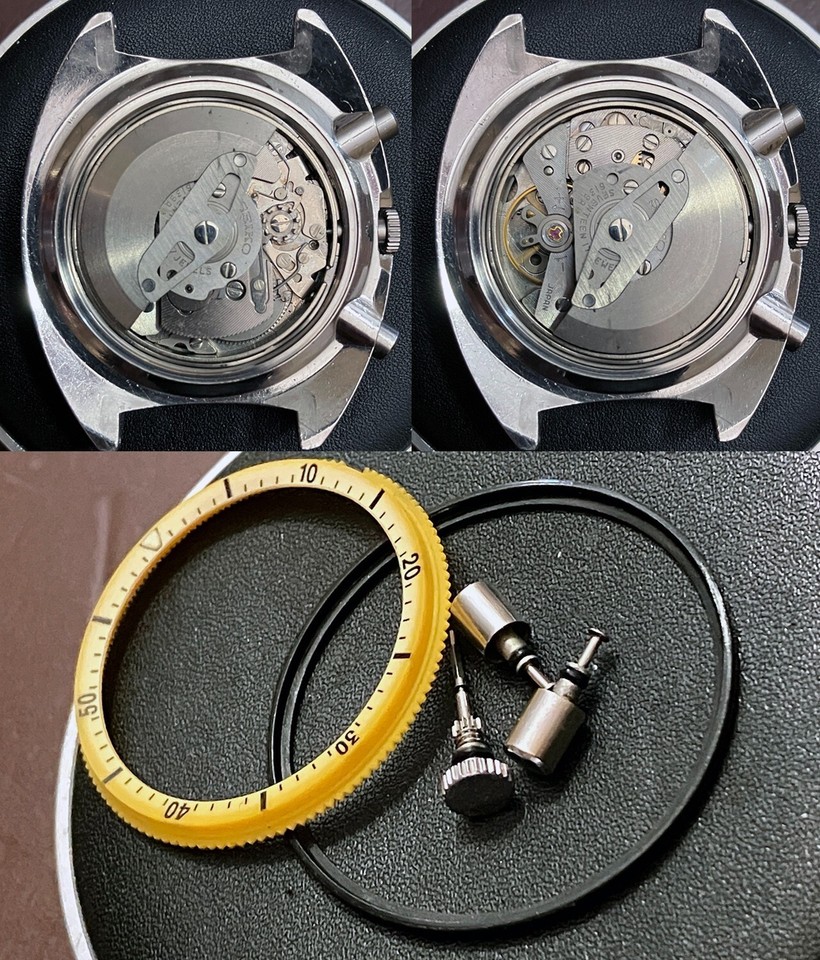 Rare Seiko 6139-6000 Proof/Proof/Notch Case Gold 6030T Dial, 1970 ...