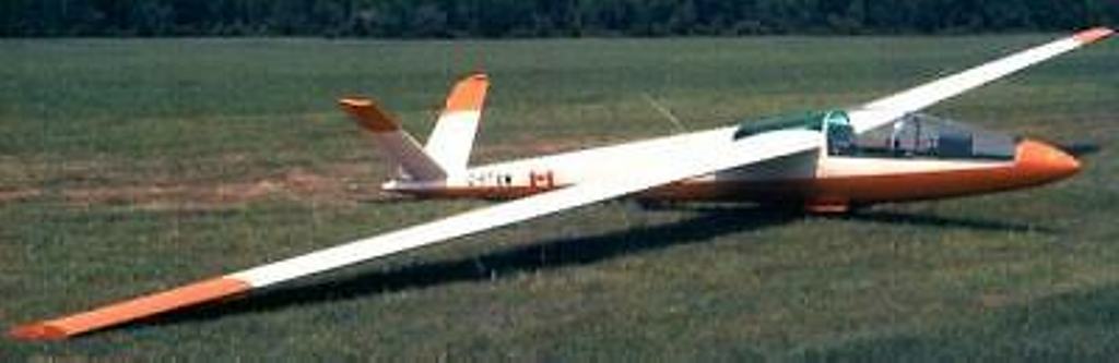 HP-14 Schreder Glider Airplane Desktop Wood Model Regular Free Shipping ...