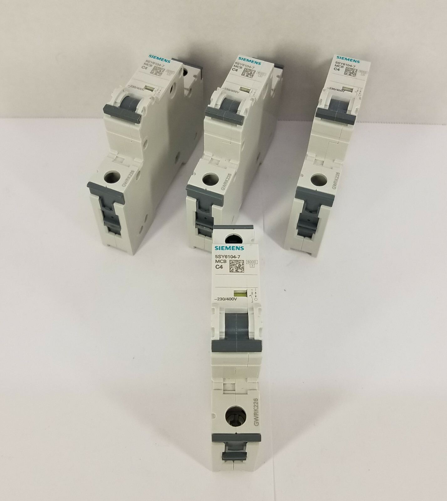 Siemens 5sy6104-7 MCB C4 Miniature Circuit Breake Invoice for sale ...