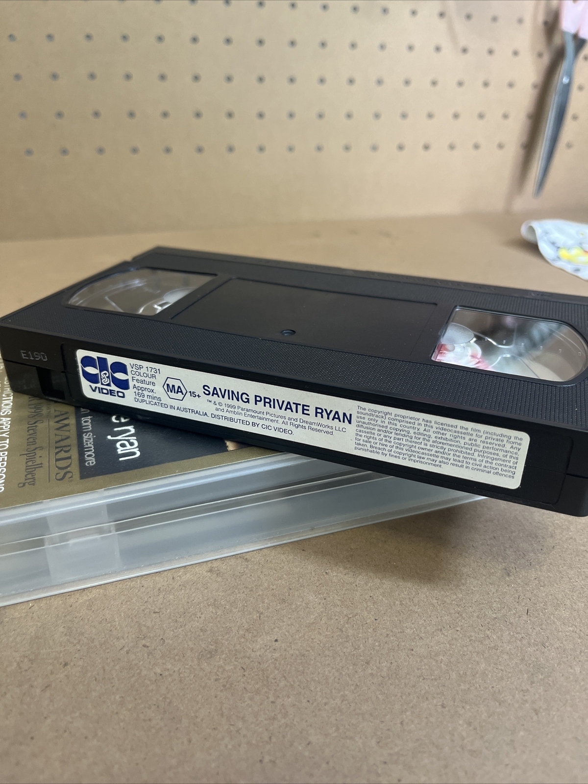 SAVING PRIVATE RYAN VHS Special Limited Edition Tom Hanks Steven ...