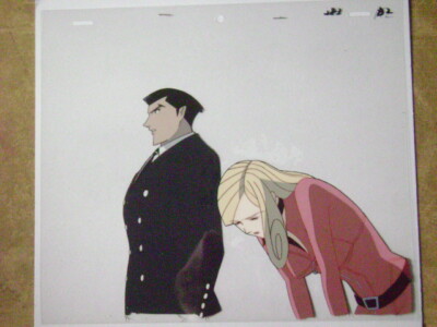 THE BIG O ROGER SMITH ANIME PRODUCTION CEL 16 | eBay