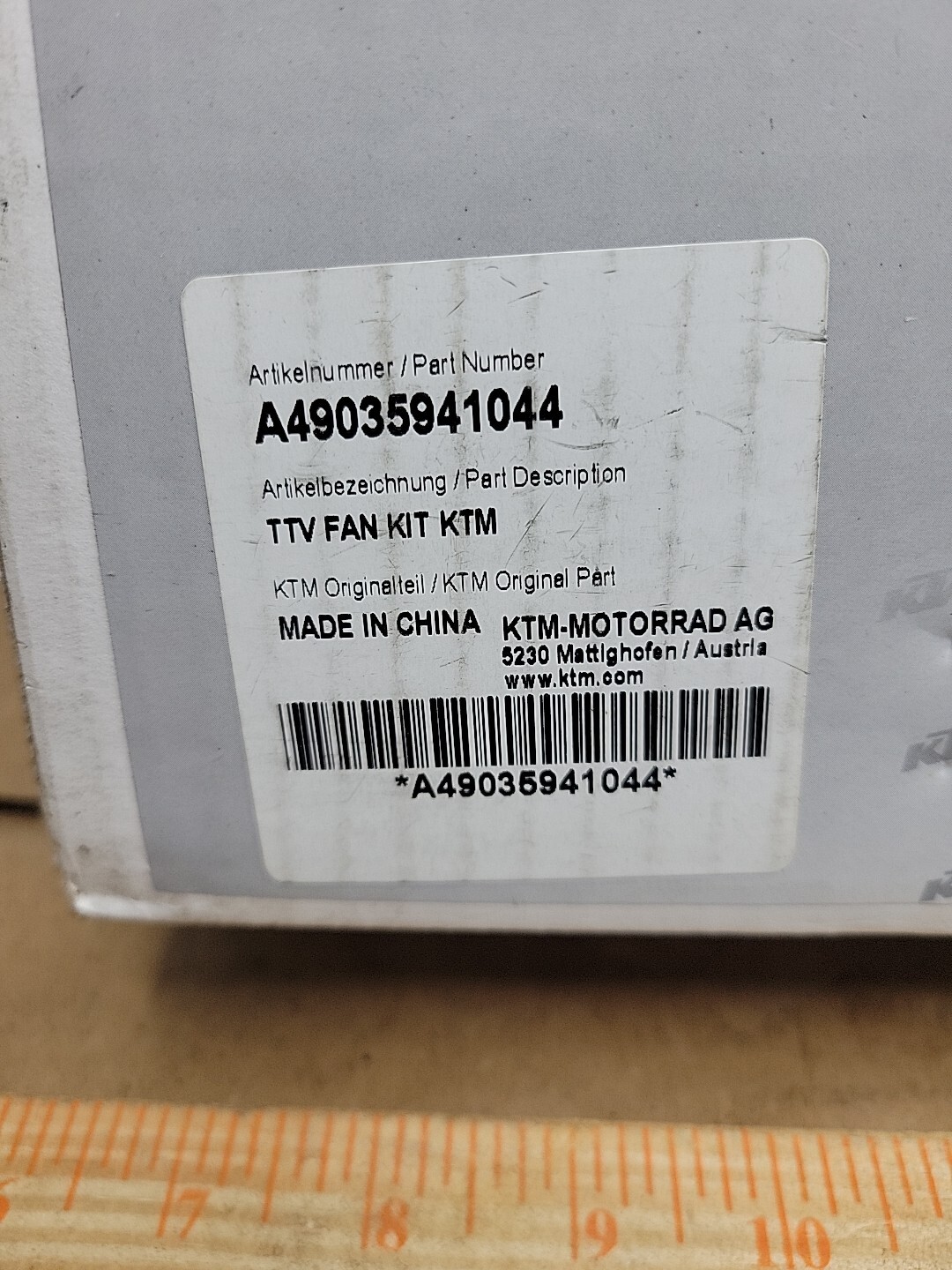 OEM 2023 - 2024 KTM DIRTBIKE XC XC-F XC-W EXC-F RADIATOR FAN ...