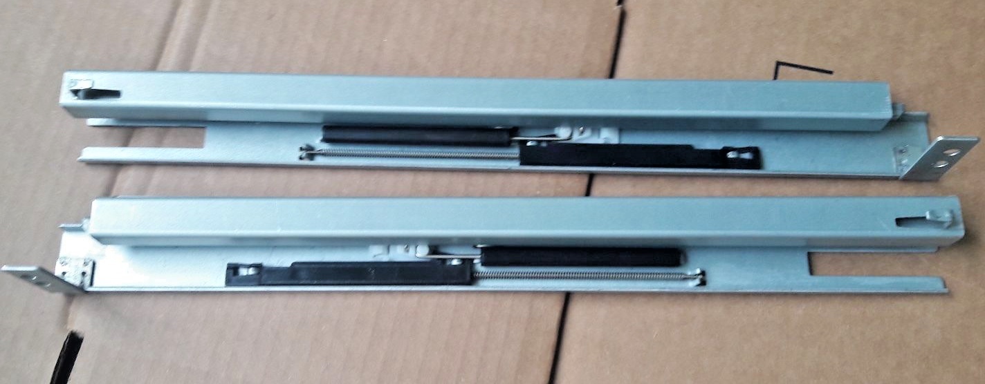 10 Pair 15" Drawer Slides Concealed Undermount Framed Hydraulic Self ...