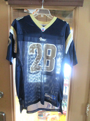 LOS ANGELES RAMS #28 FAULK JERSEY MENS Size XL,100% POLY.,EXTRA 3 ...