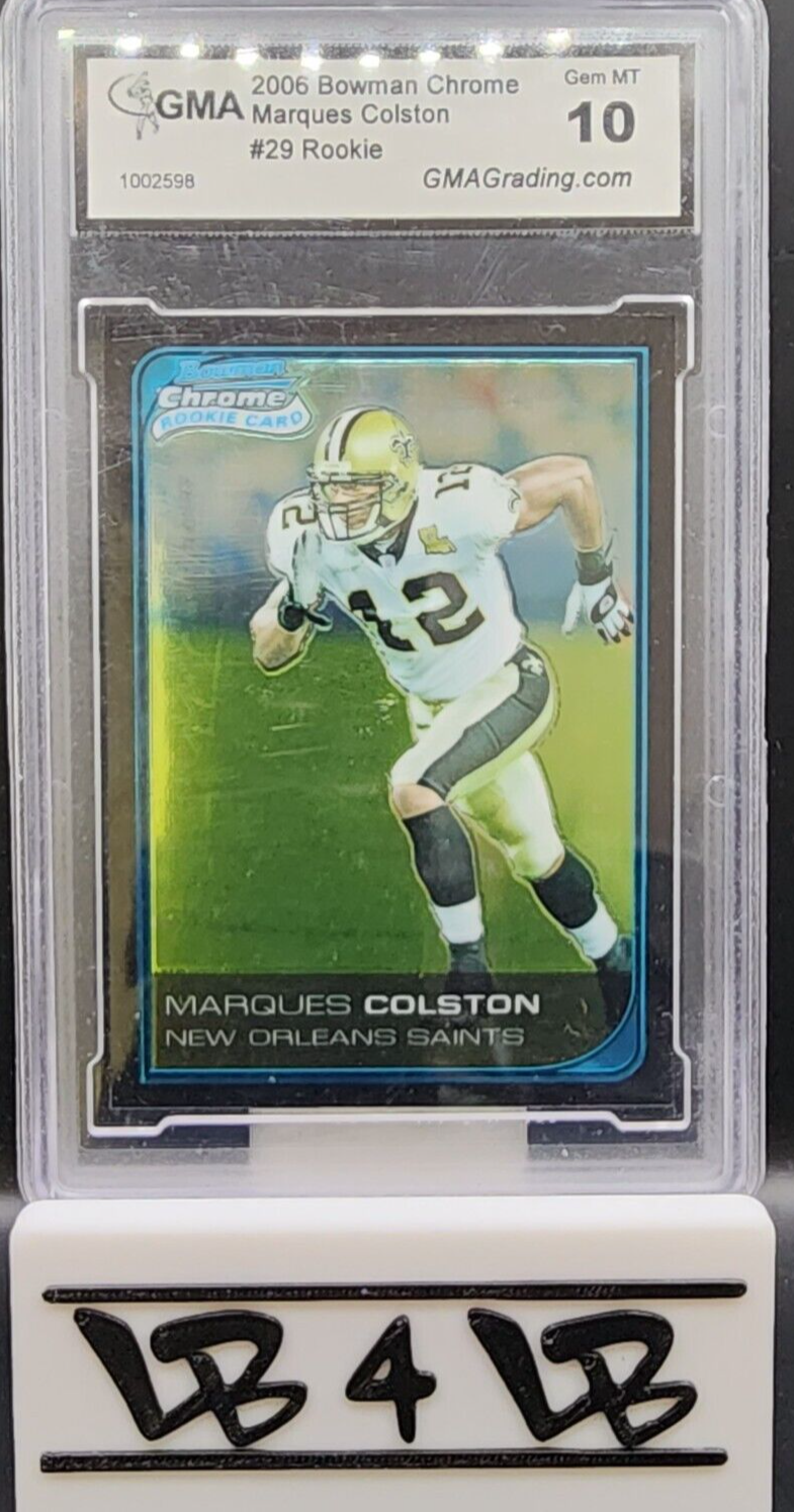 2006 Bowman Chrome - #29 Marques Colston (RC) for sale online | eBay