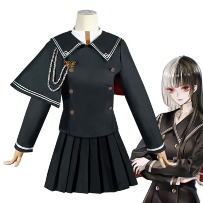 Enzai Shikkou Yuugi Yuru Kill Rina Azami Cosplay Costume JK Sailor ...