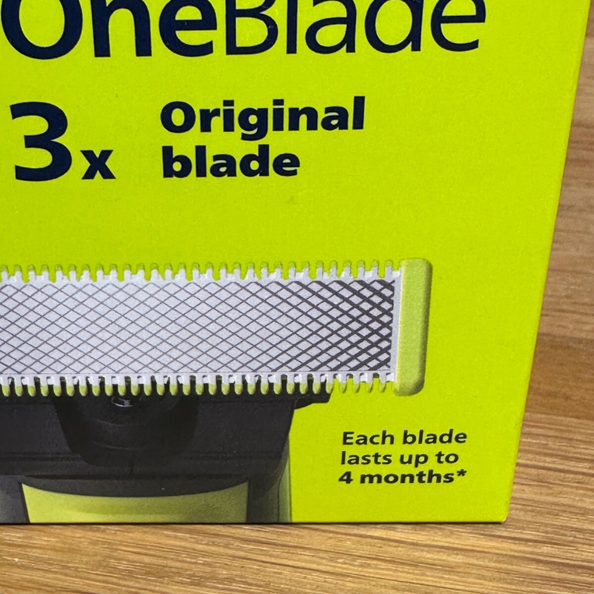 Philips OneBlade Original 3 x Pack Replacement Blades 100% Genuine New ...