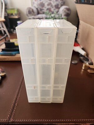 Lot of 3 Empty VHS Plastic Protective Sleeves With Push Tabs At Bottom ...