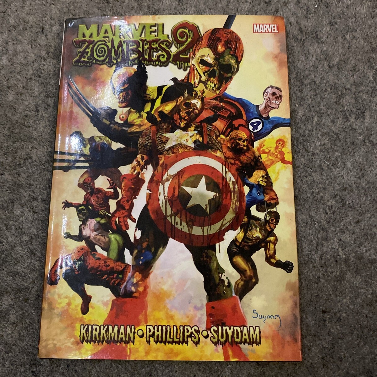 Robert Kirkman Marvel Zombies Fantastic Four Get Horrifying Makeovers