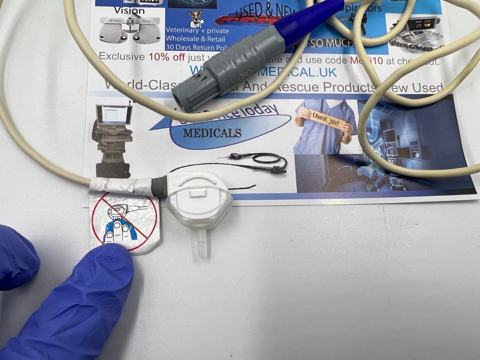 OAE Probe Madsen AccuScreen Natus 1077 Audiometer Hearing Screener | eBay