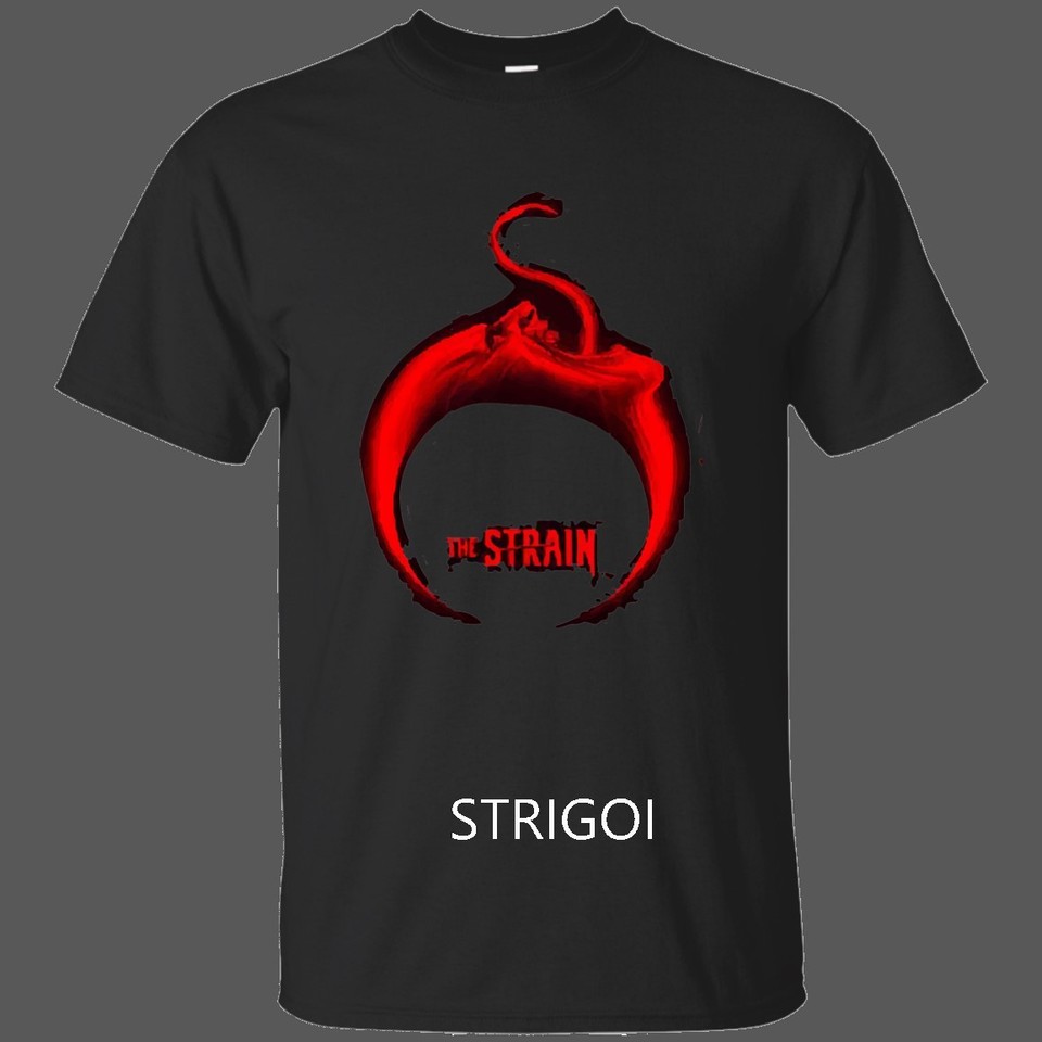 The Strain Vampire Strigoi Setrakian Quinlan BLACK T Shirt Halloween ...