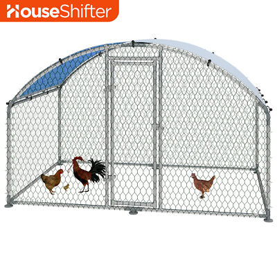 9,8X6X6" Walk in Dog Kennel / Rabbit Hutch Outdoor Large Chicken Cage ...