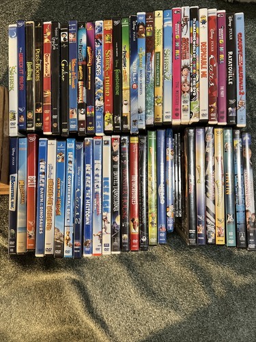 Children’s/Kids DVD’s Lot,Despicable Me,Finding Nemo,Madagascar,Shrek ...