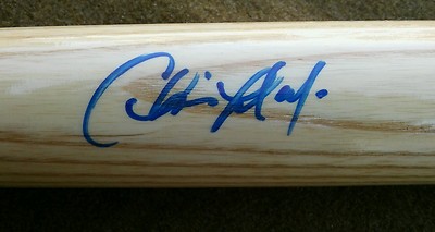 CHRIS LUBANSKI Autographed RAWLINGS Baseball Bat ROYALS | eBay
