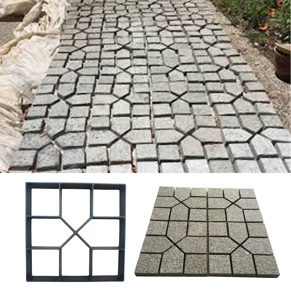 Cobblestone Concrete Mold Pathway
