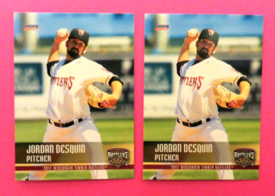 2 - 2017 Choice, Wisconsin Timber Rattlers - JORDAN DESQUIN | eBay
