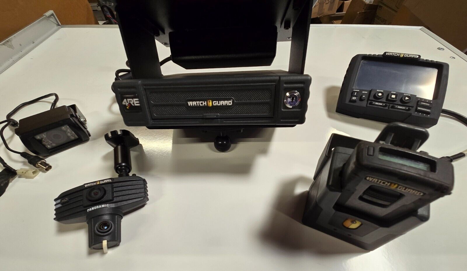 Watch Guard 4RE DVR Video System Display, Panoramic, Infrared Camera ...