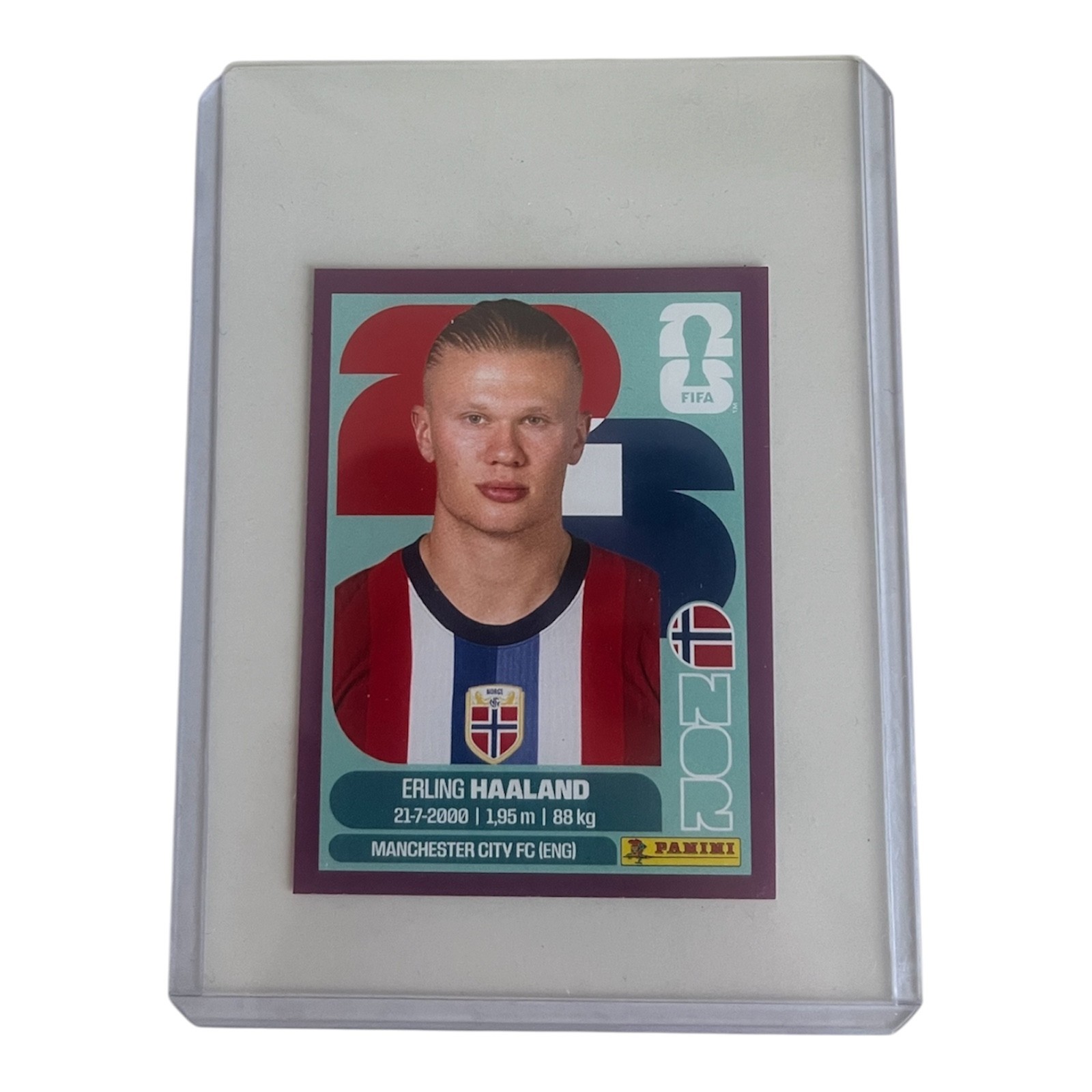 Erling Haaland 2026 Panini World Cup Stickers #NOR15 Purple (1:204 ...