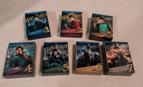 Harry Potter Ultimate Edition Blu-ray Years 1-7 Complete | eBay