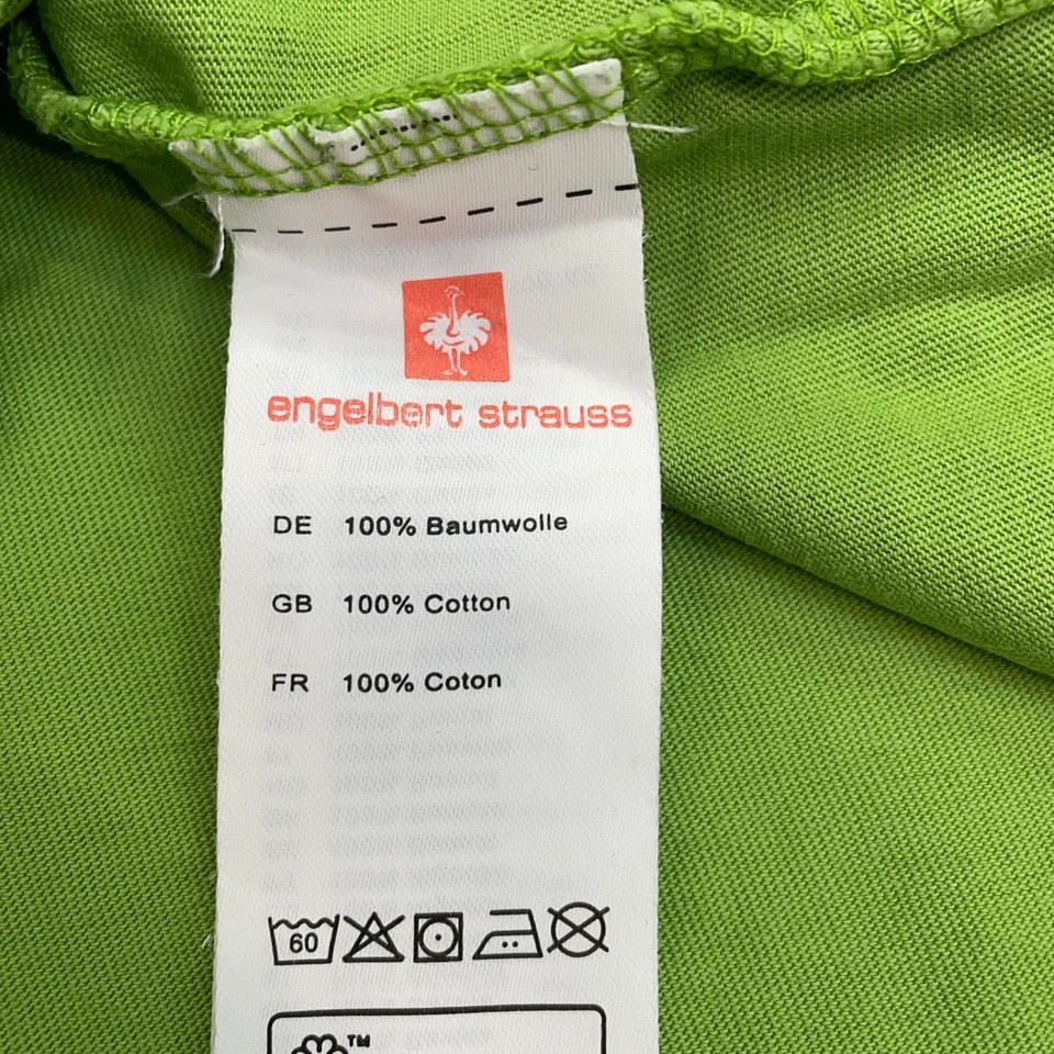Engelbert Strauss, T-shirt, Größe: M, Grün, Baumwolle, Einfarbig ...