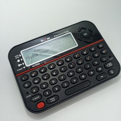 #I) RecZone Password Safe Handheld Digital Keeper Vault Model #595 ...