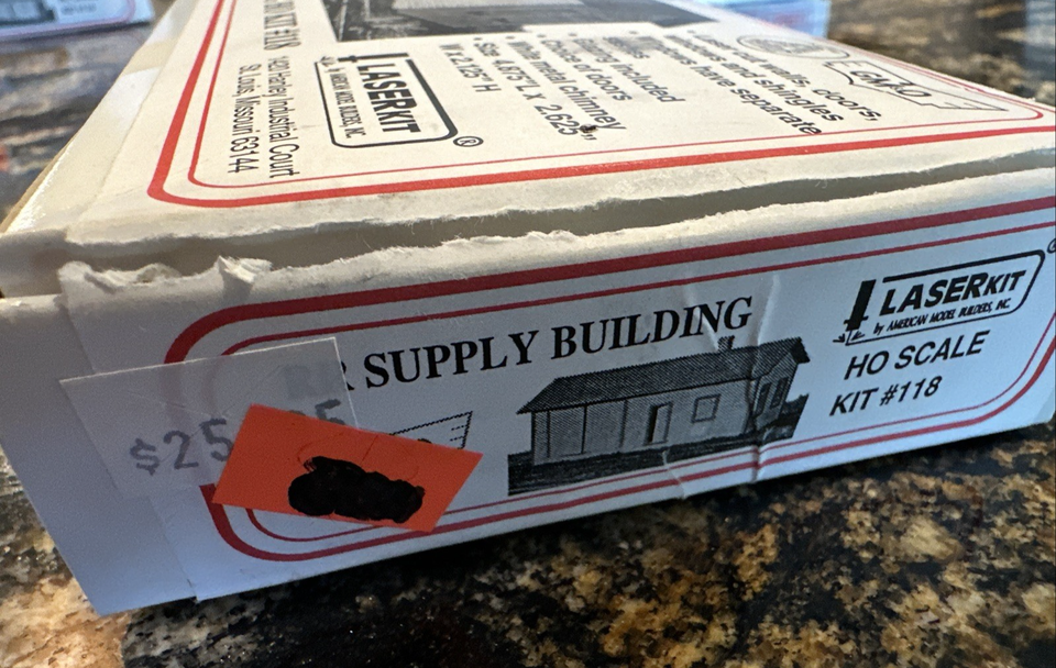 American Model Builders LaserKit HO Scale Kit #118 Railroad Supply ...