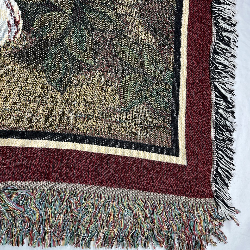 Goodwin Weavers Tulip Tapestry Throw 100% Cotton Fabrice de Villeneuve ...