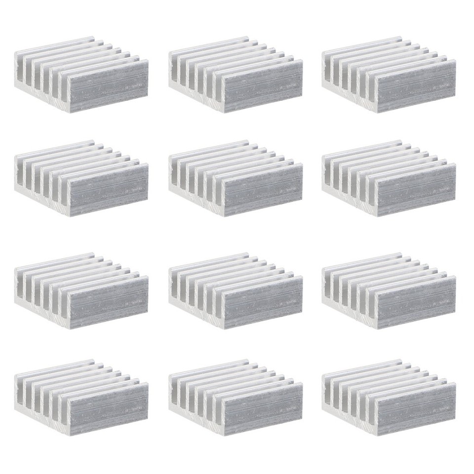 24 Pcs Aluminium Cooling Module Heatsink Cooling Pad Heatsink ...