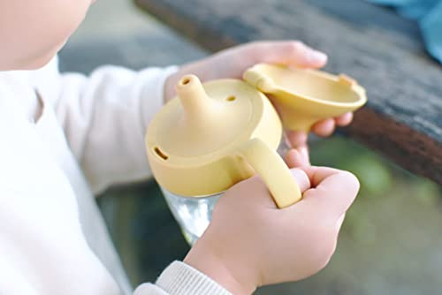 Kinto 26450 Bonbo Straw Mug Blue Gray 9.2 fl oz (260 ml) For Baby and ...