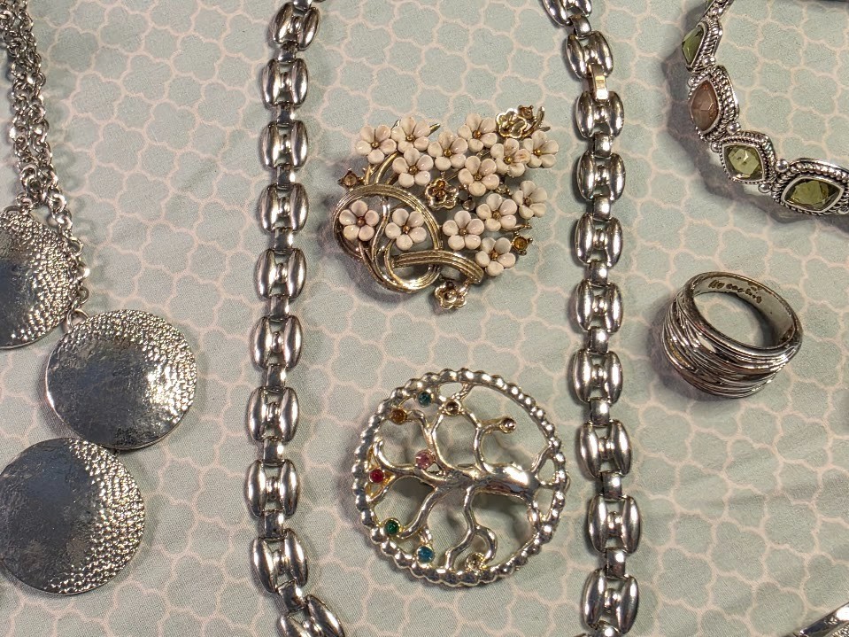 22 pc Costume Jewelry Jessica Simpson Charming Charlie Ann Taylor and ...