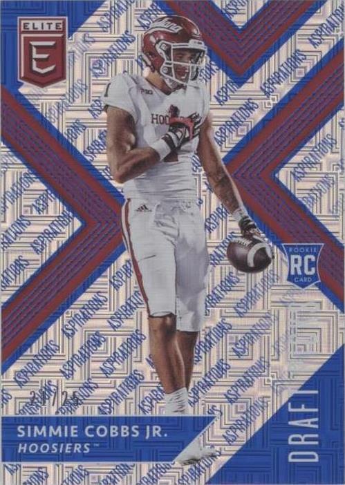 2018 Panini Elite Draft Picks - Draft Picks Simmie Cobbs Jr. #123 ...