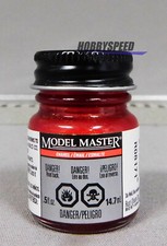 Testors Model Master Paint 2731 Chevrolet Engine Red Custom Enamel 1/2 ...