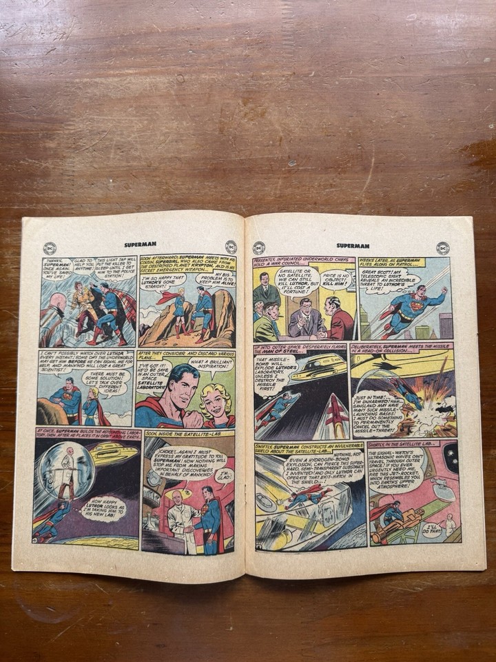 Superman #149 (DC Comics 1961) [VF-] 🔑 “The Death Of Superman!” | eBay