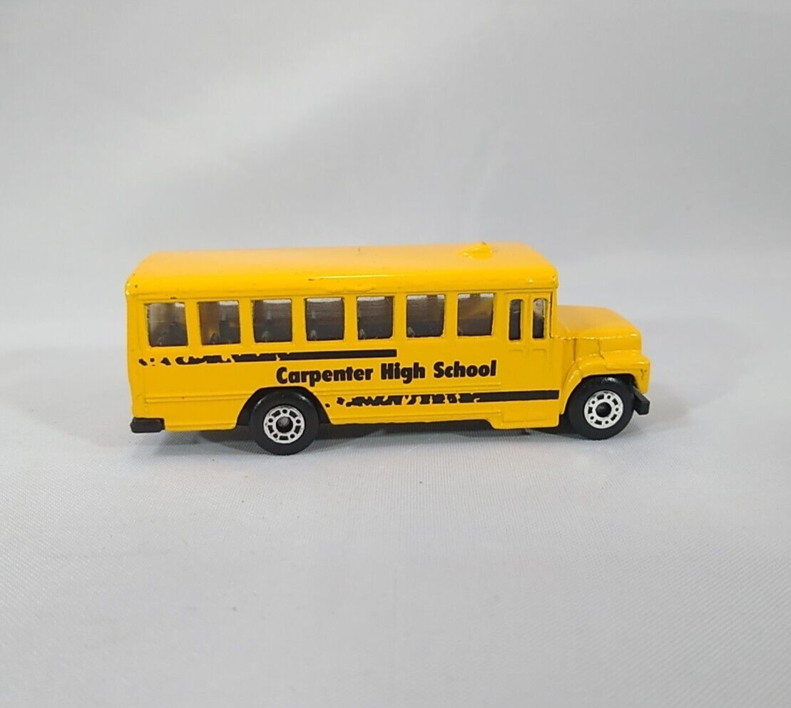 Matchbox Carpenter School Bus Vintage Yellow Bus Diecast | eBay