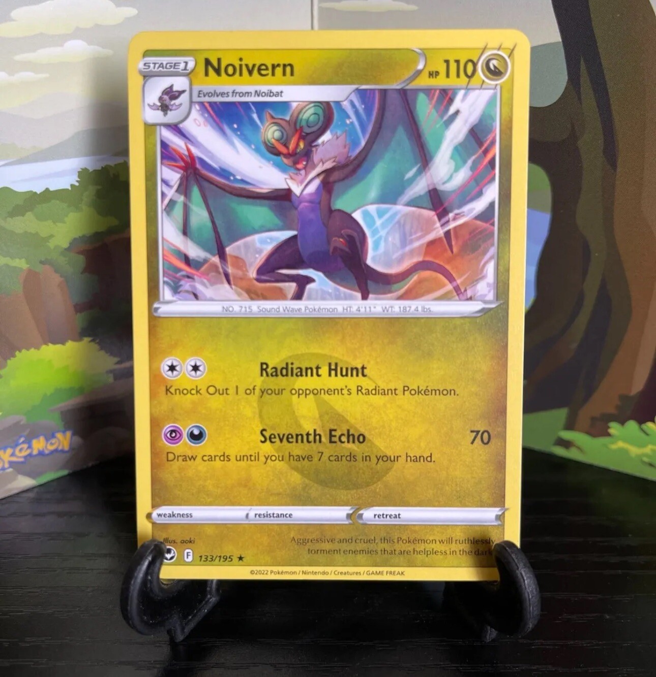 Noivern 133/195 - Silver Tempest - Rare - Pokemon Card TCG - NM | eBay